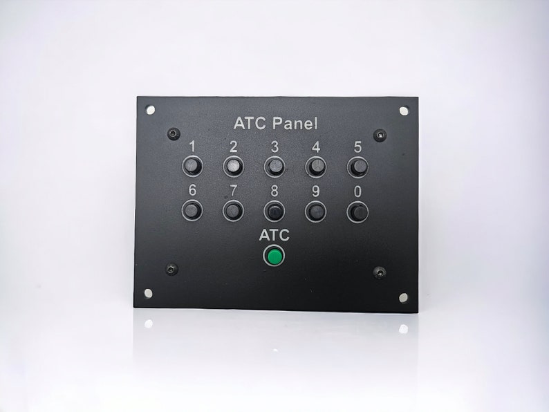 Flight Simulator ATC Panel - Backlit - MSFS - Etsy