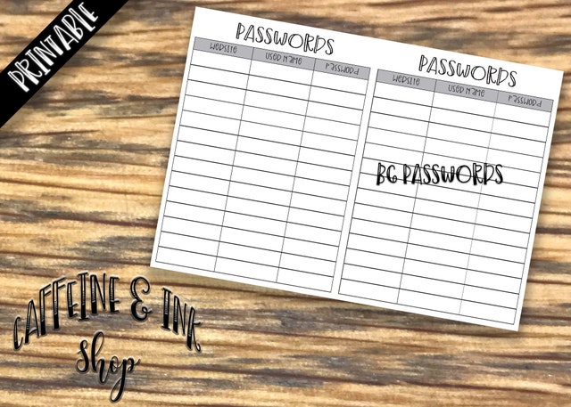 CaffeineAndInkShop - Etsy