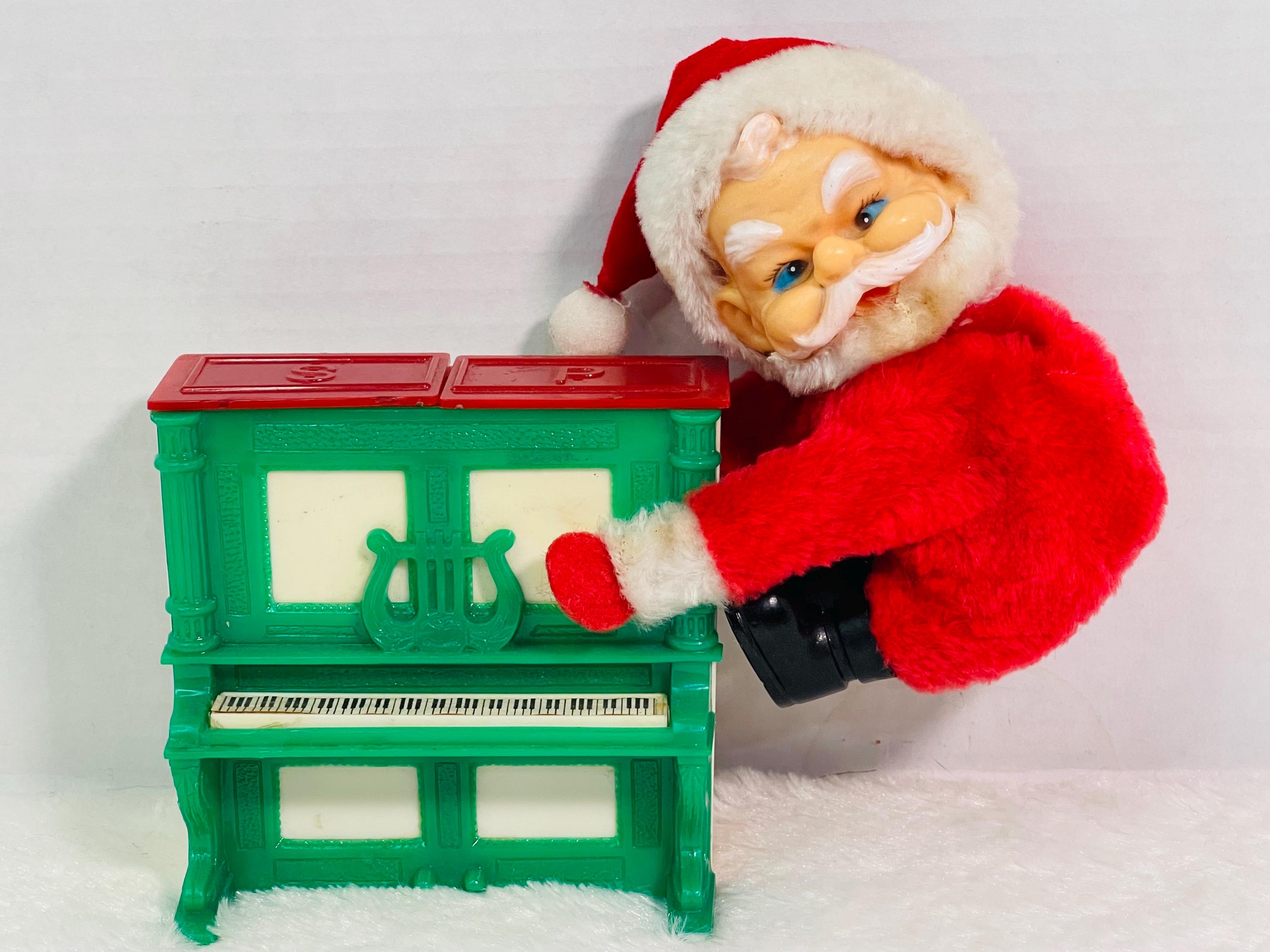 Santa Claus Clip on Climber Vintage Christmas Santa Candle Hugger ...