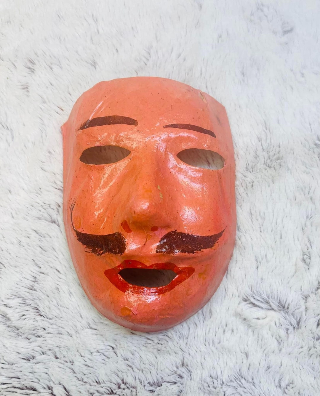 Creepy 1920s 1930s Childrens German Paper Carnival Halloween Masks 4 - Etsy