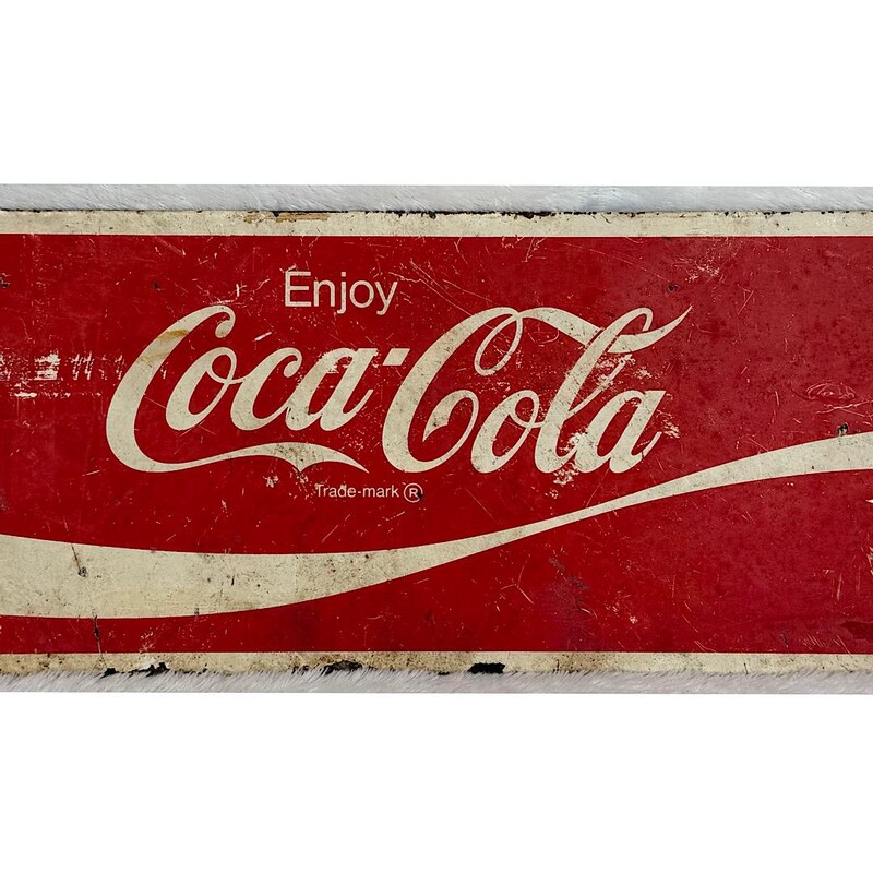 Porcelain Coca Cola Signs - Etsy