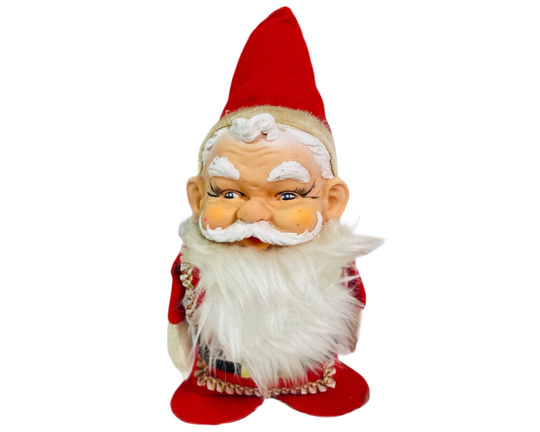 Commodore Santa Doll Vinyl Face Santa Figurine Christmas Decoration ...