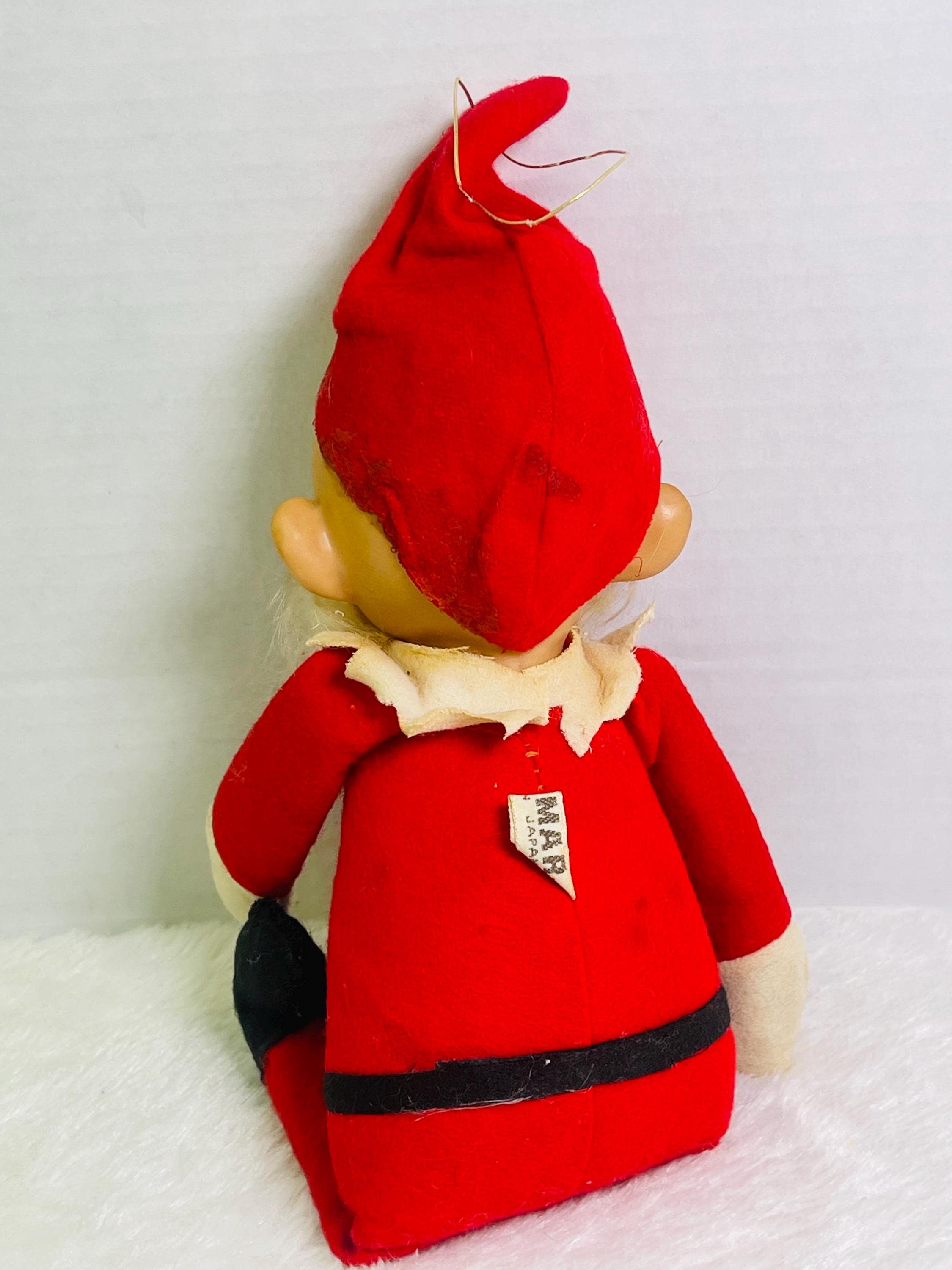 Kamar Santa Plush Ornament Doll 1967 Kamar Santa Knee Hugger Kitsch ...