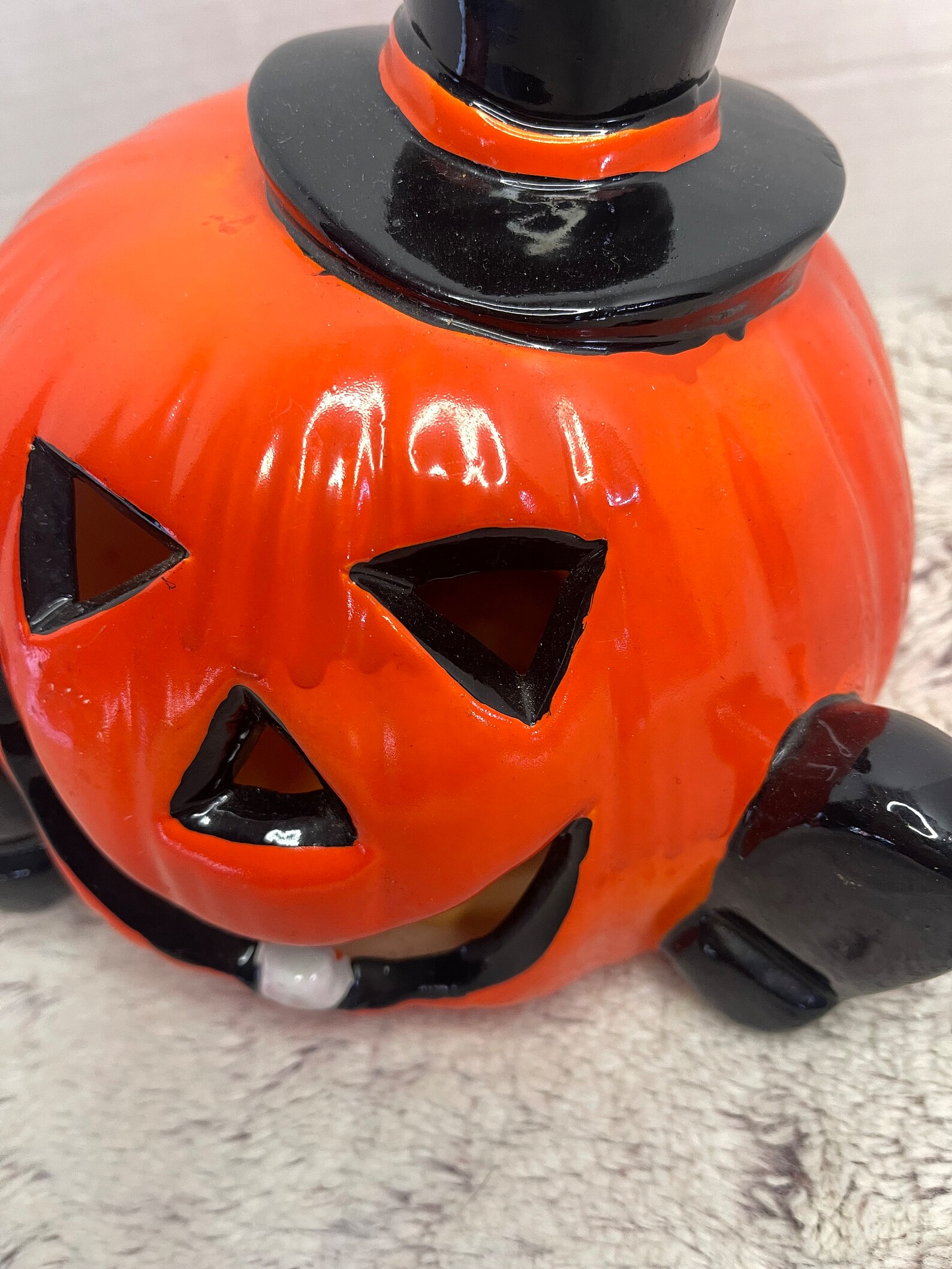 JOL Pumpkin Pacific Rim Light up Jack O Lantern Sinister Halloween ...