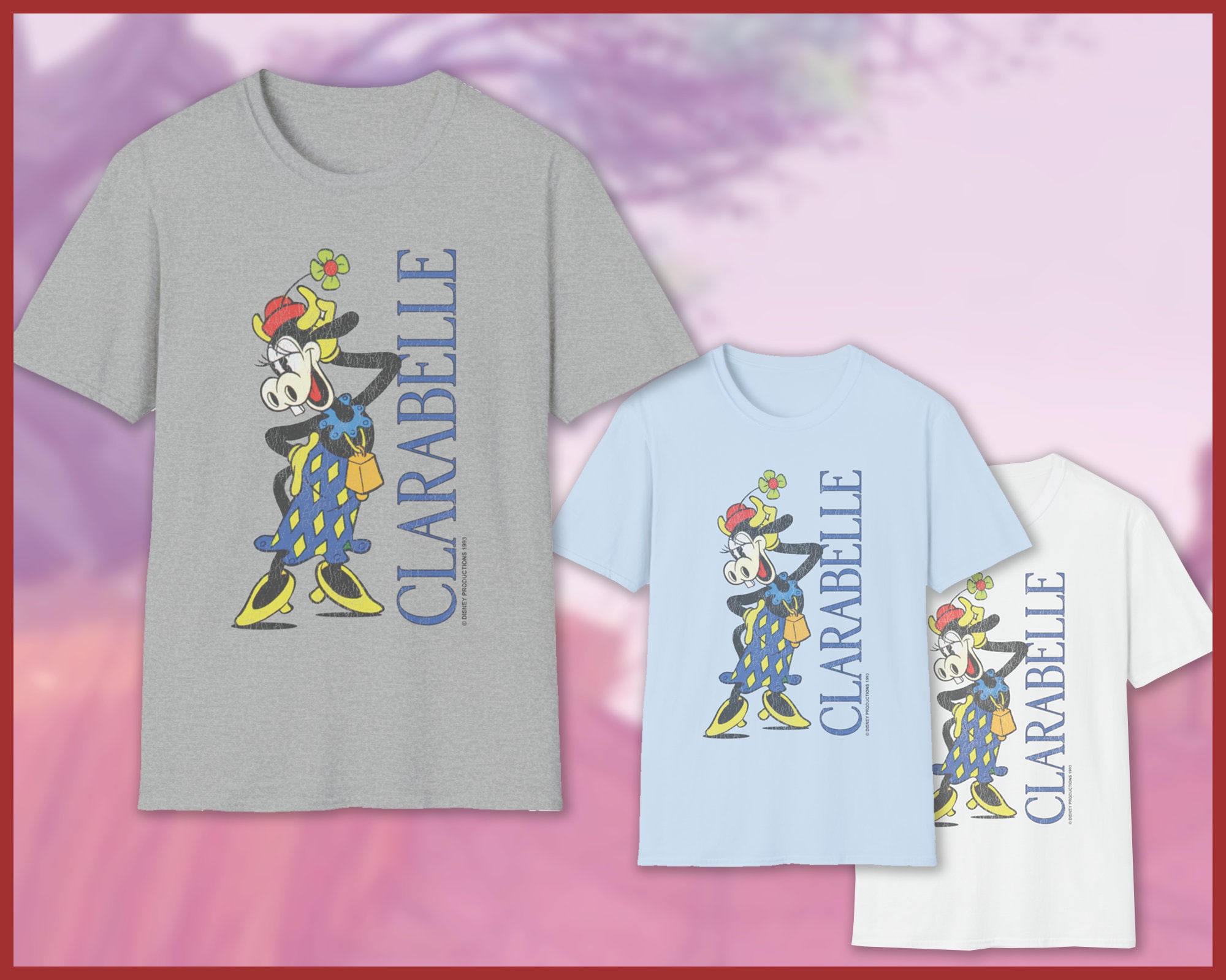 Clara Belle Cow Clipart Outline