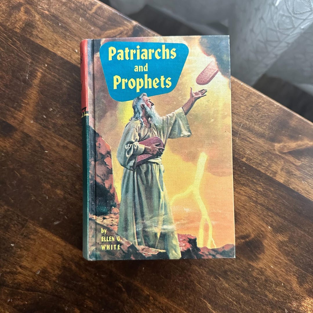 Vintage 1958 Patriarchs and Prophets Hardcover Book: Illustrated ...