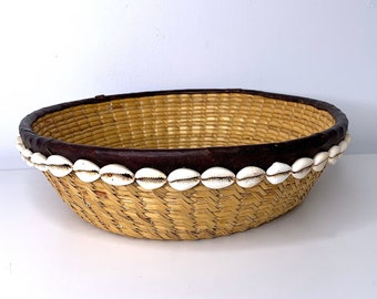 African Cowrie Shell Baskets - Etsy