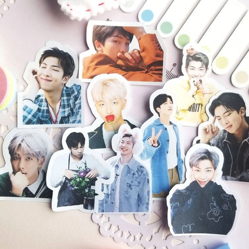 BTS RM Sunflower Sticker BTS Stickers Bangtan Sticker - Etsy