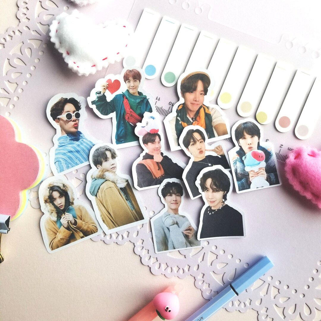 10pc BTS Jhope Stickers - Etsy