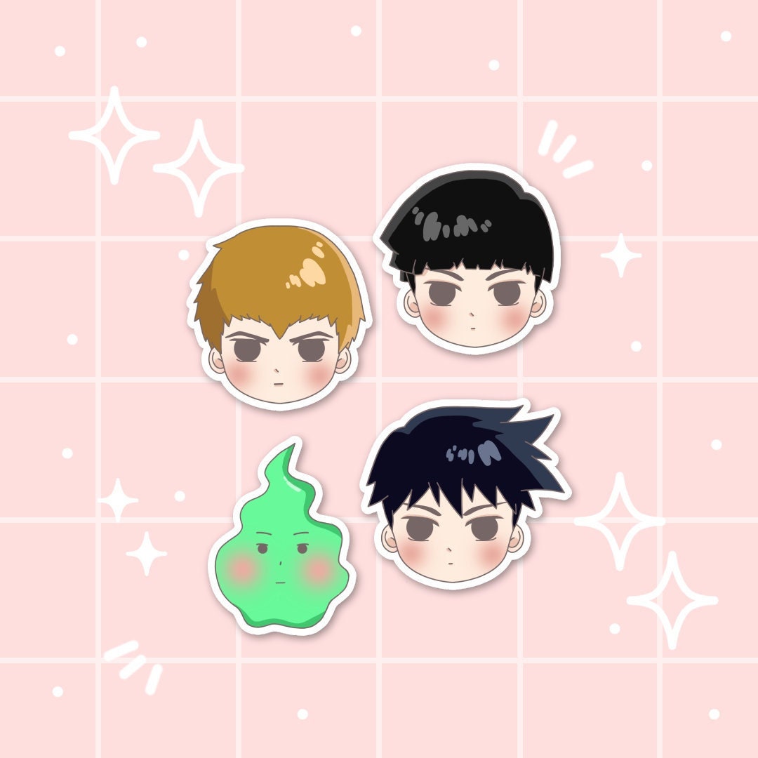 Kawaii Chibi MP100 Anime Stickers | Vinyl Die-cut Stickers | Laptop ...