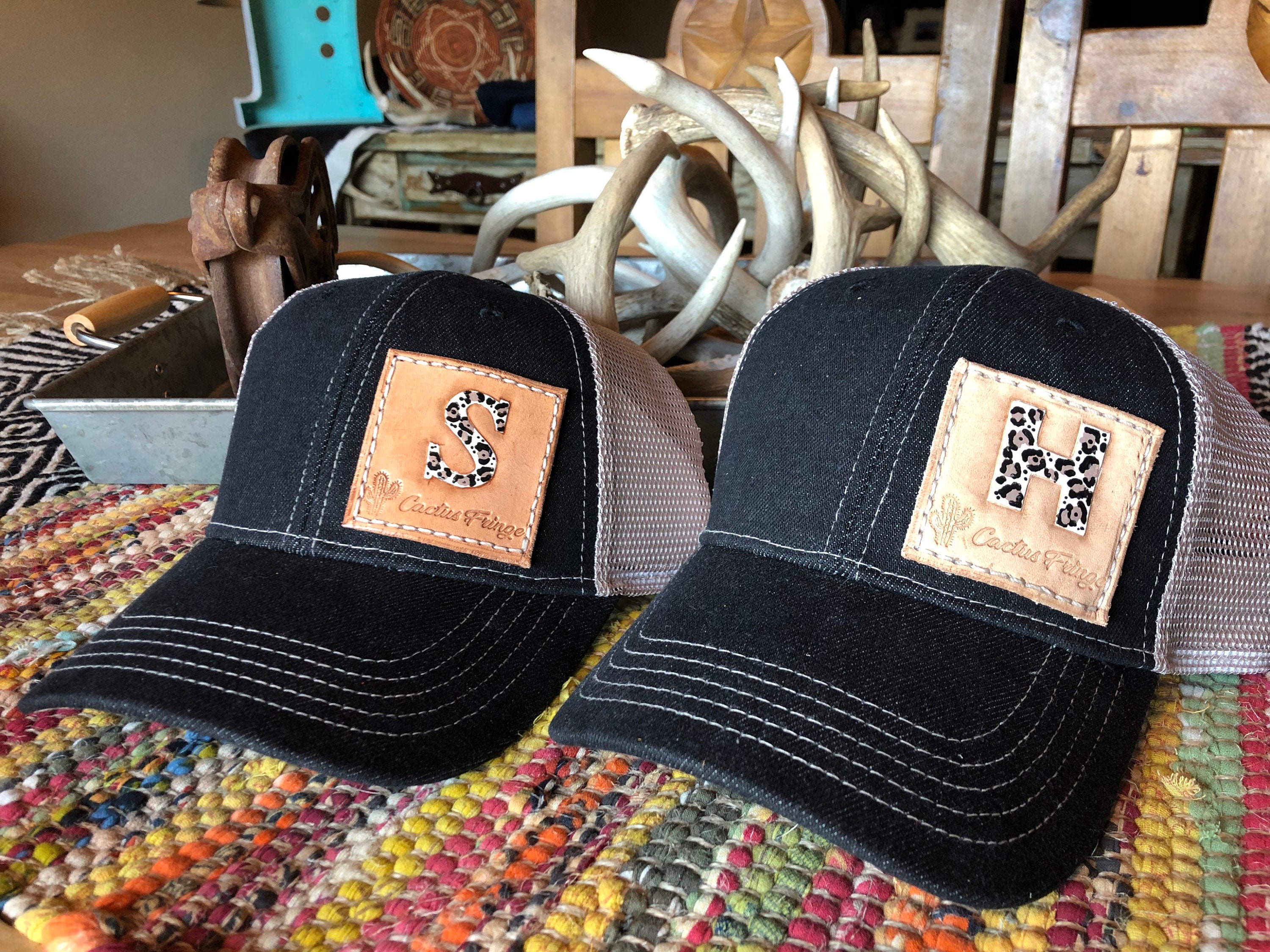 Leopard Texas cap | Etsy