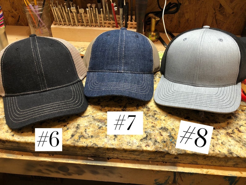 Custom Cattle Brand Caps Cattle Ranch Custom Hat Leather - Etsy