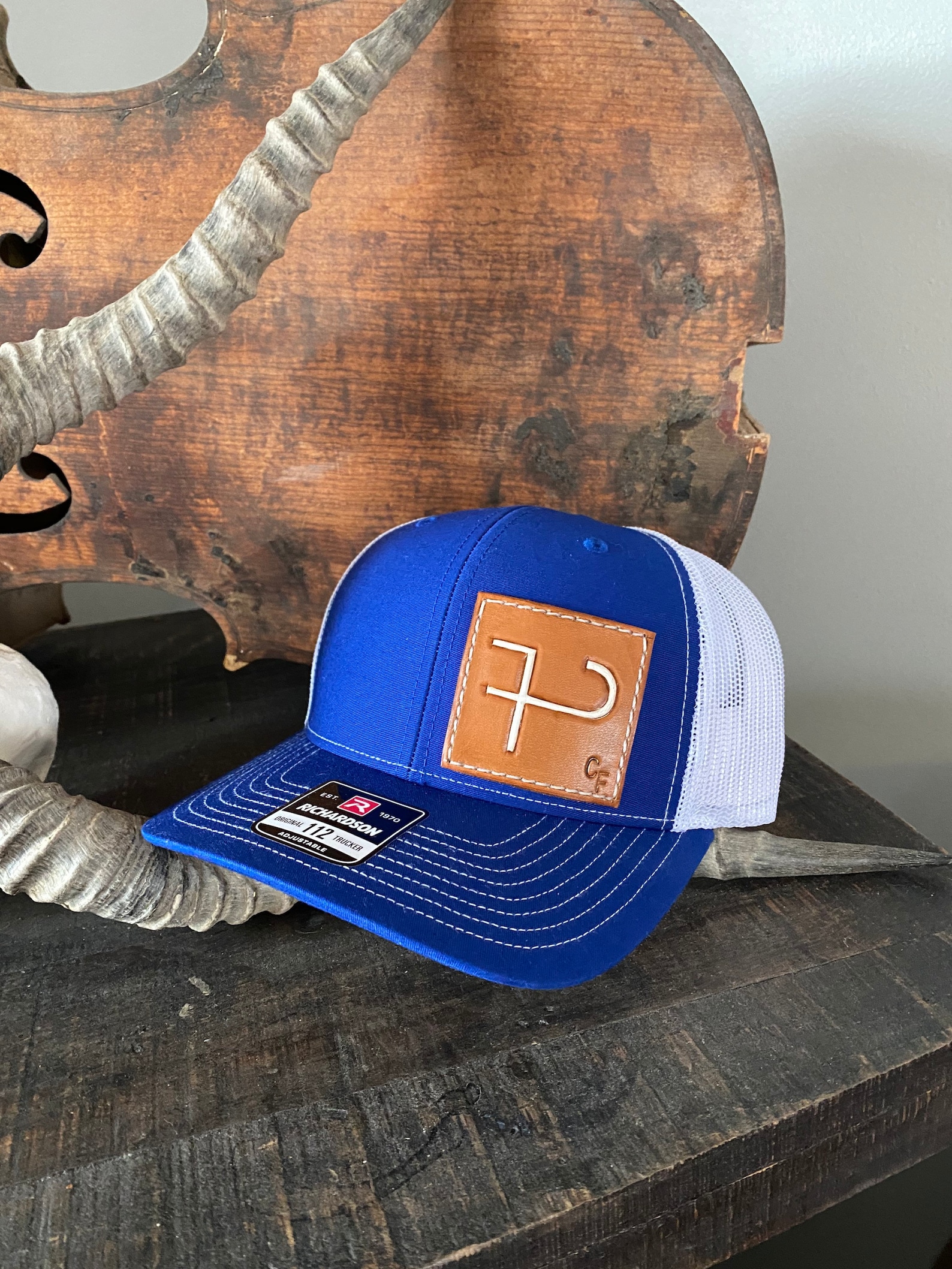 Custom Cattle Brand Caps Cattle Ranch Custom Hat Leather - Etsy