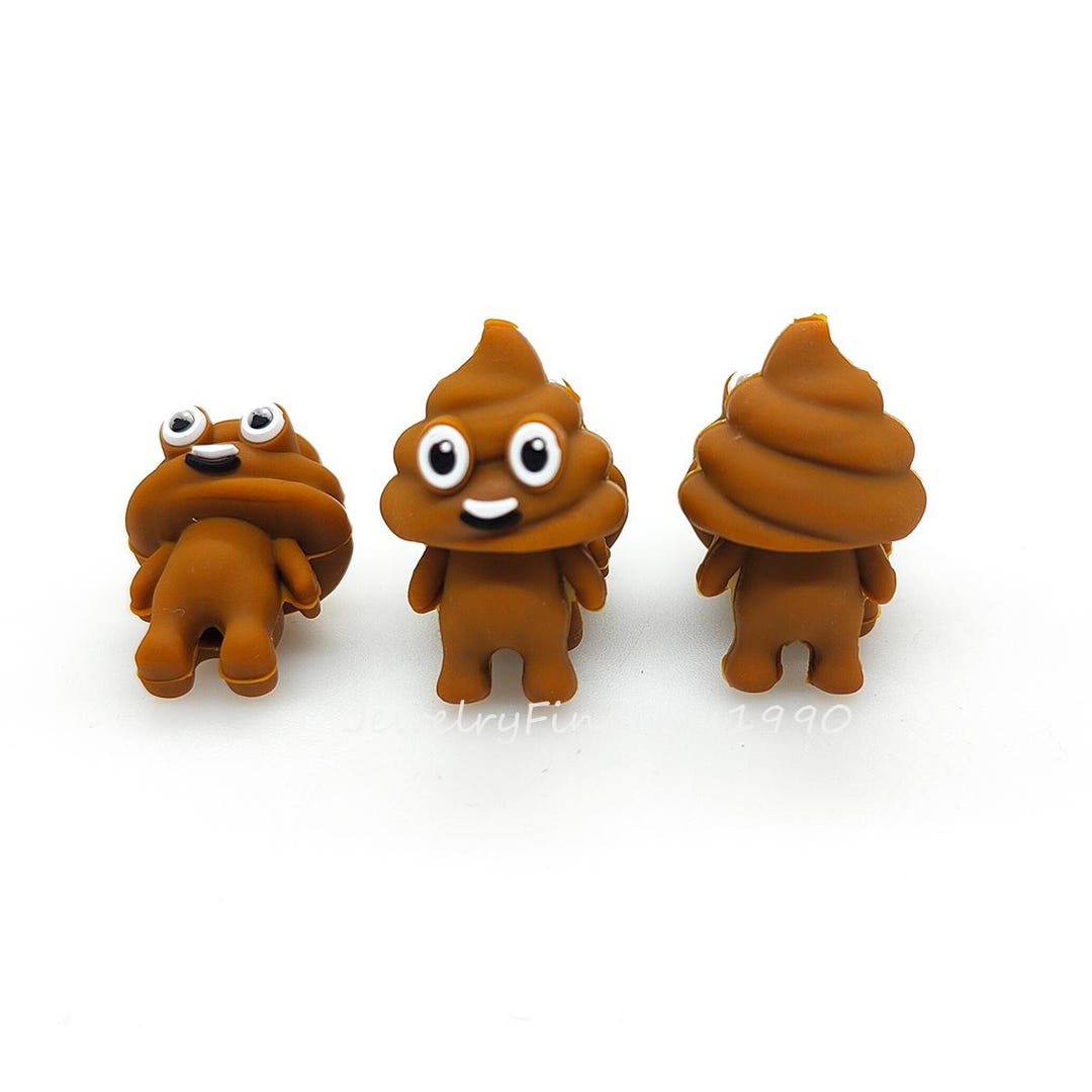 Funny Poop Silicone Beads,3d Poop Focal Beads for Pen,keychain Beads - Etsy