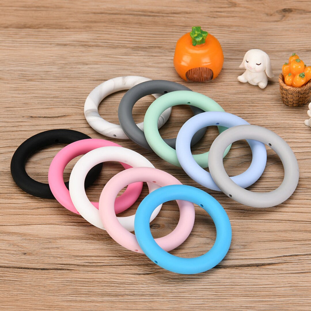 65mm Silicone Ring, Silicone Loop, 65mm Silicone O Ring With 2 Hole for ...