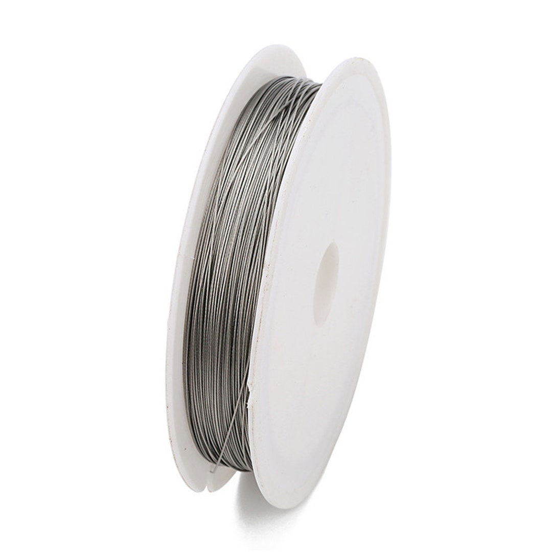 50m/roll, Tiger Tail Beading Wire, 0.38mm Tiger Tail Wire, String ...