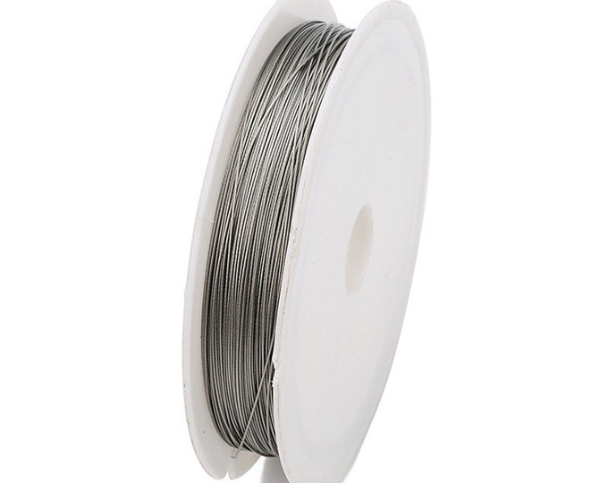 50m/roll, Tiger Tail Beading Wire, 0.38mm Tiger Tail Wire, String ...