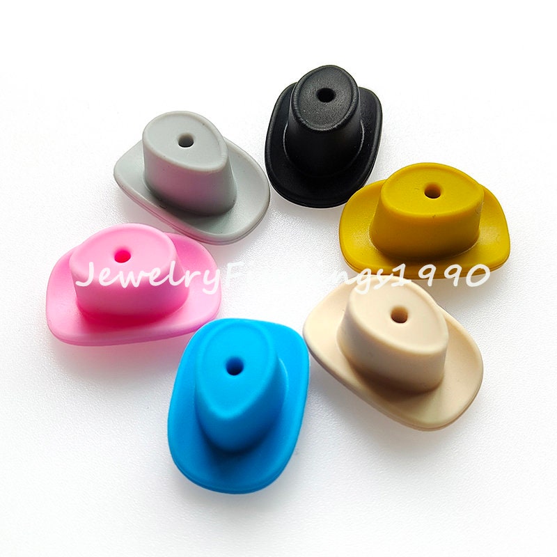 Cowboy Hat Silicone Beads Silicone Focal Beads DIY Jewelry - Etsy
