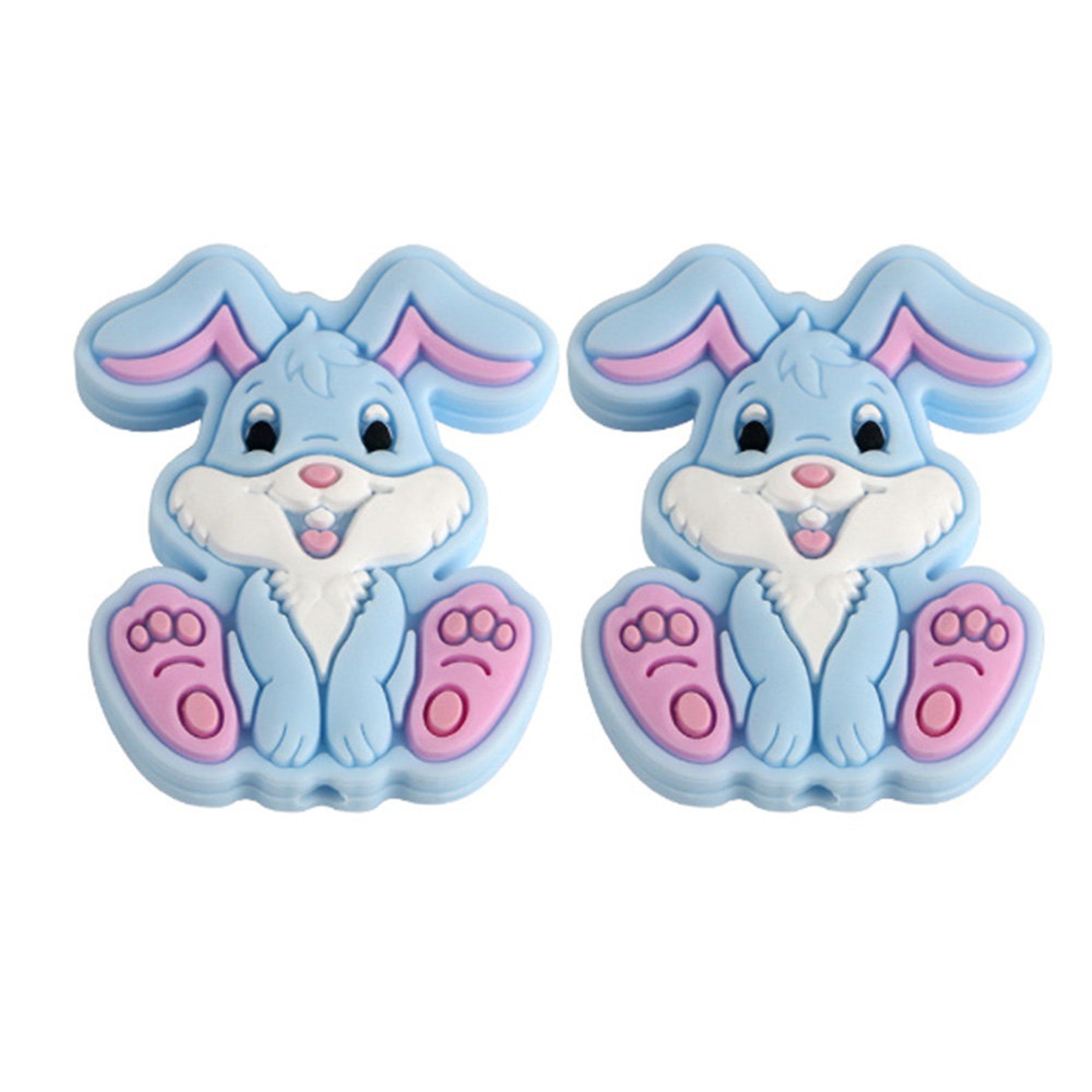 Mini Rabbit Silicone Beads Cute Beads Silicone Beads DIY - Etsy