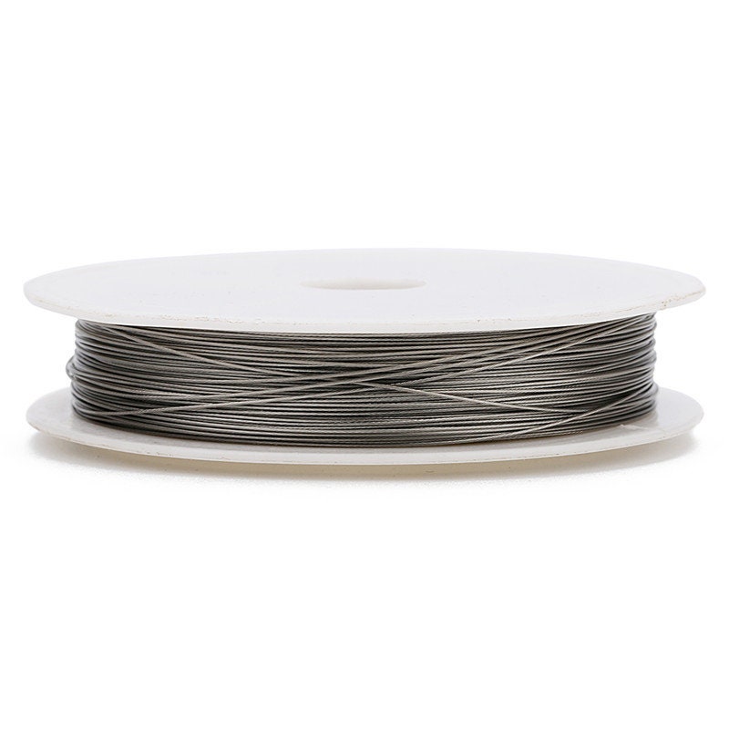 50m/roll, Tiger Tail Beading Wire, 0.38mm Tiger Tail Wire, String ...