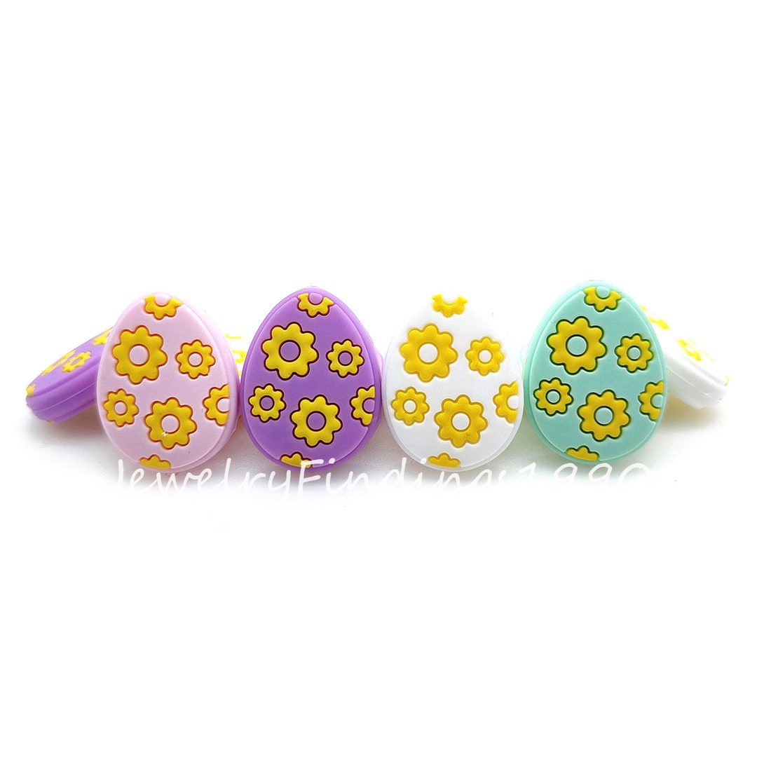 Easter Silicone Beads, Easter Egg Beads, Pen Focals, Focal Beads - Etsy