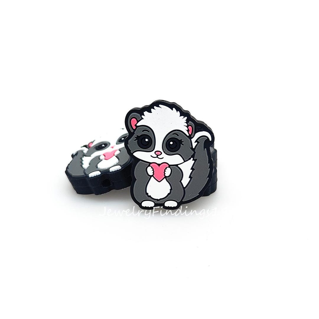 Possum Focal Beads,silicone Beads Bulk,diy Keychain,jewelry Making ,pen ...