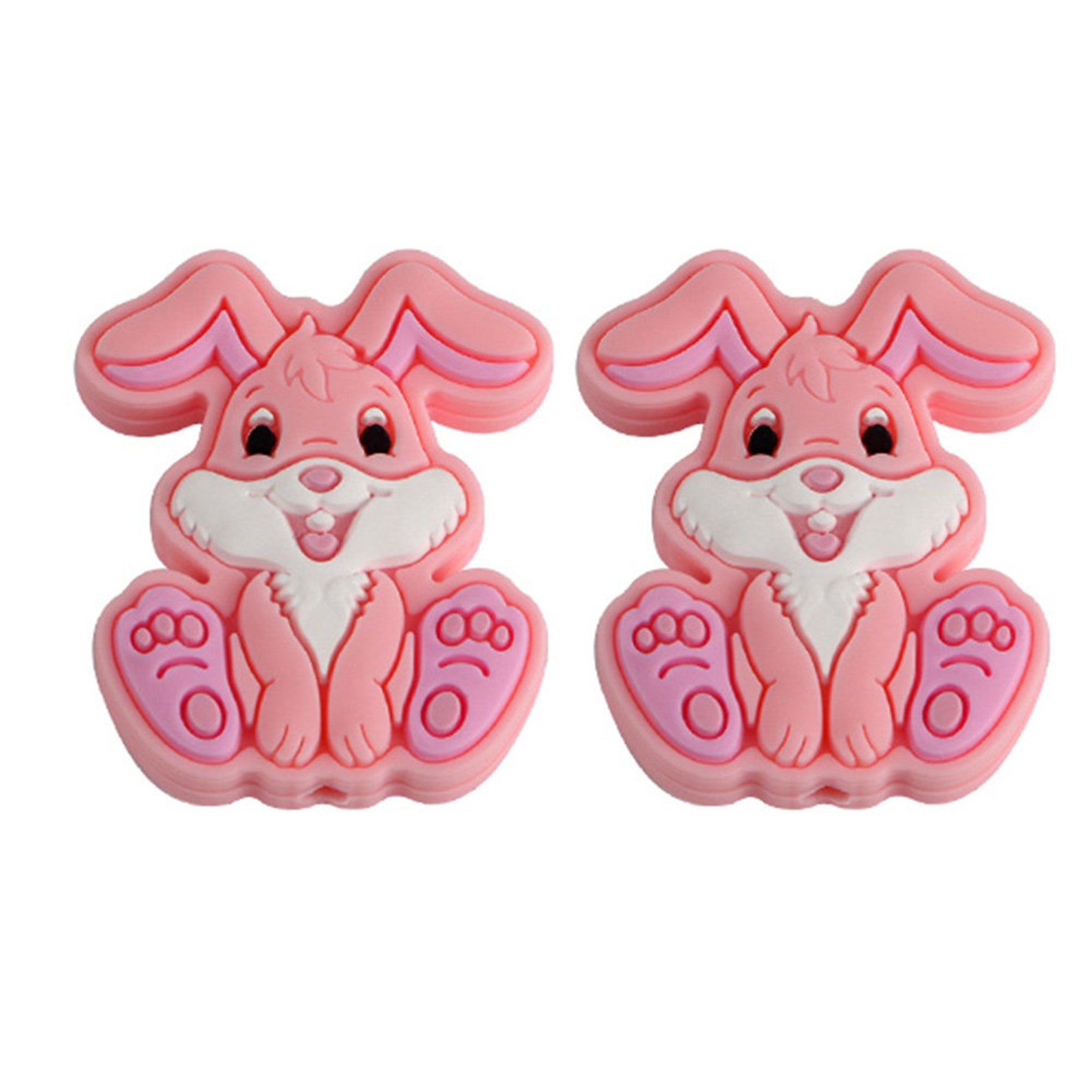 Mini Rabbit Silicone Beads Cute Beads Silicone Beads DIY - Etsy