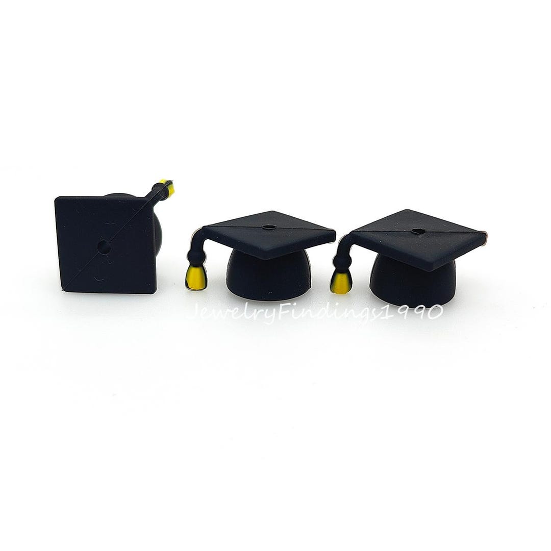 3D Graduation Cap Focal Beads,graduation Silicone Beads,pen Beads ...