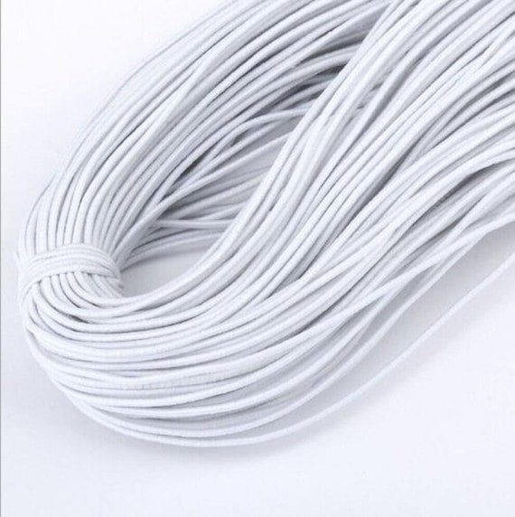 100meter Elastic Cord 1mm 1.5mm Elastic Band Round Elastic - Etsy