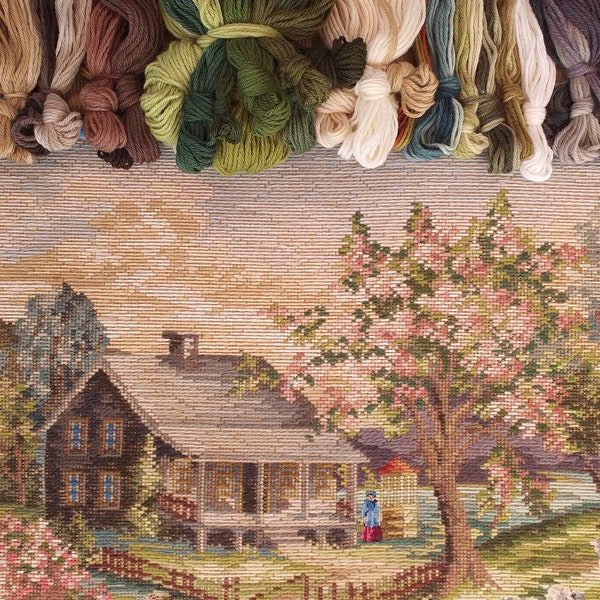 Large Needlepoint - Etsy
