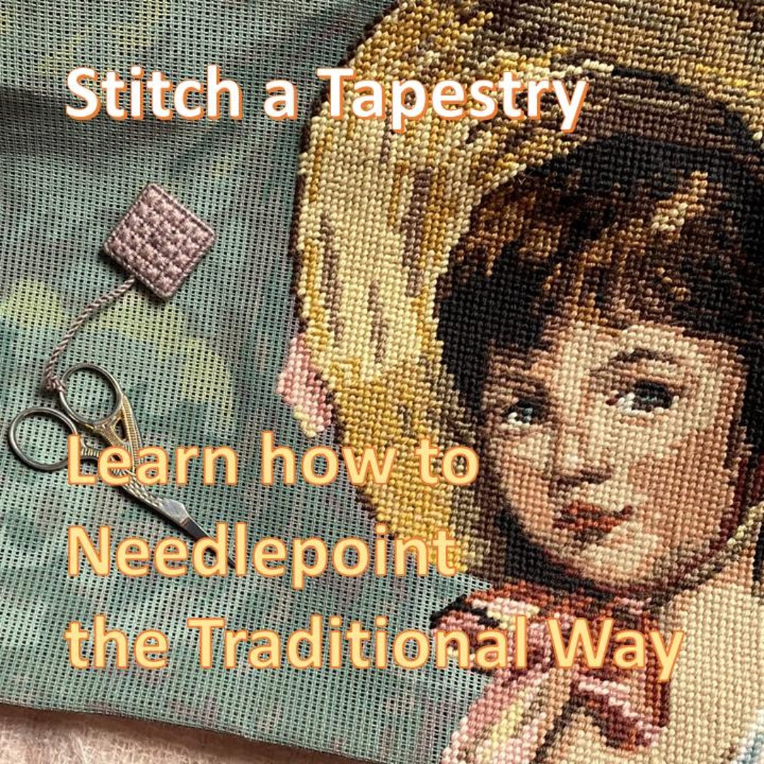 How to Stitch a Tapestry Ebook, Traditional Needlepoint, Needlework ...