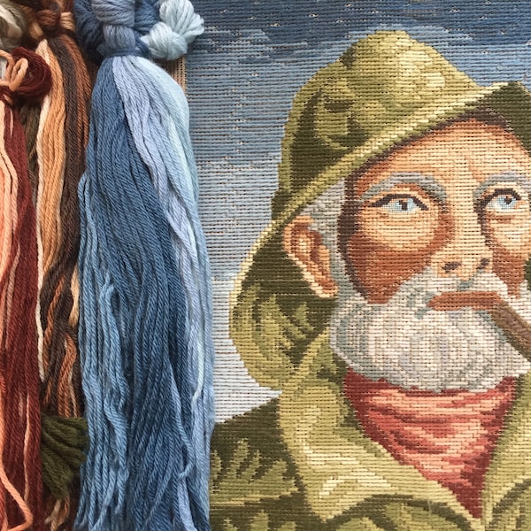 Vintage Needlepoint - Etsy