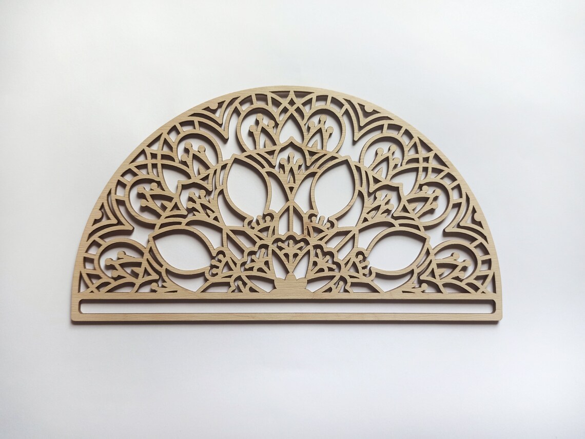 Half Round Macrame SVG Base Macrame Laser Cut File Boho - Etsy