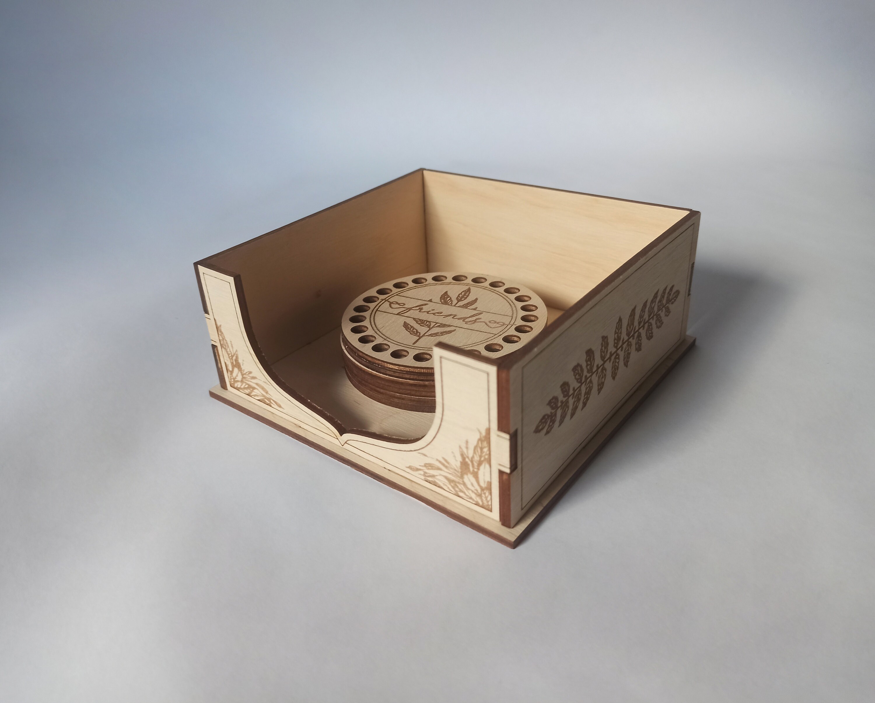 Craft Blanks for Crochet Coasters. Wooden Round Coasters - Etsy