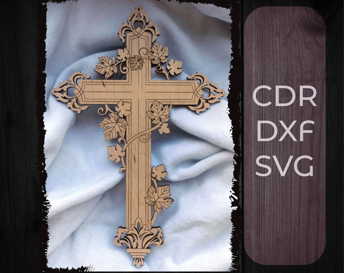 Cross Svg, Religious Christian Svg | .svg Cross | Cnc File for Laser ...