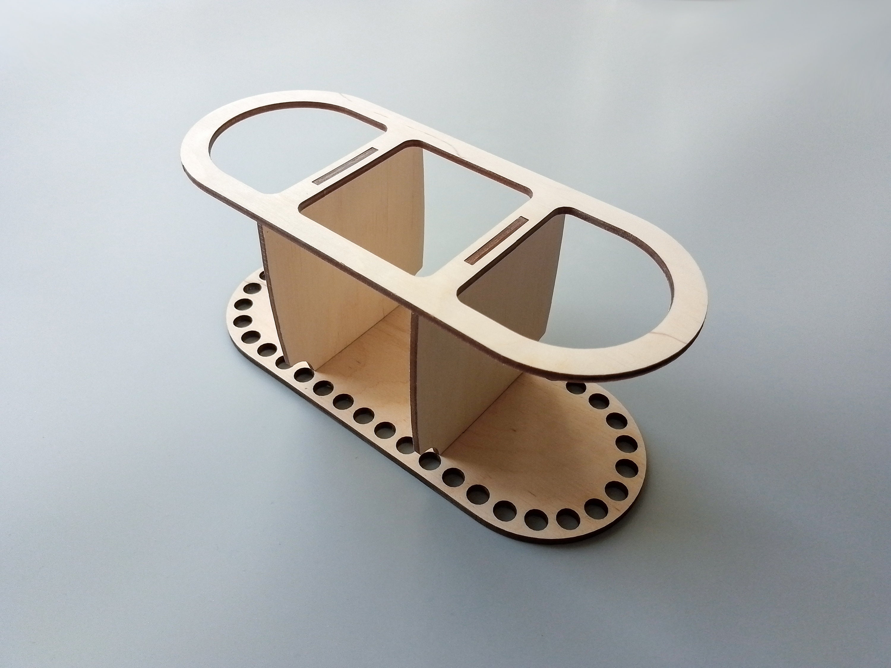 Basis Organizer for a Crochet Basket Oval Crochet Basket Base Bottom ...