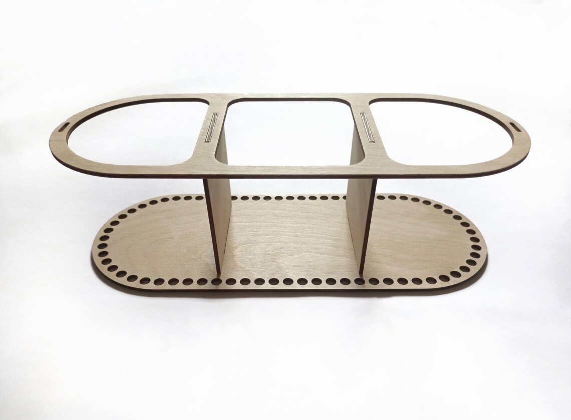 Basis Organizer for a Crochet Basket Oval Crochet Basket - Etsy