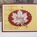 Maple Leaf Thanksgiving Card - Etsy