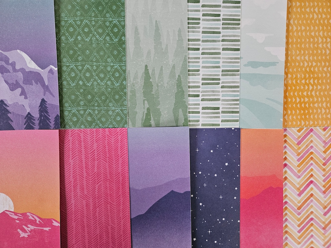 Enjoy the Journey Designer Paper Sampler: 6x6 Scrapbook Paper (12 ...