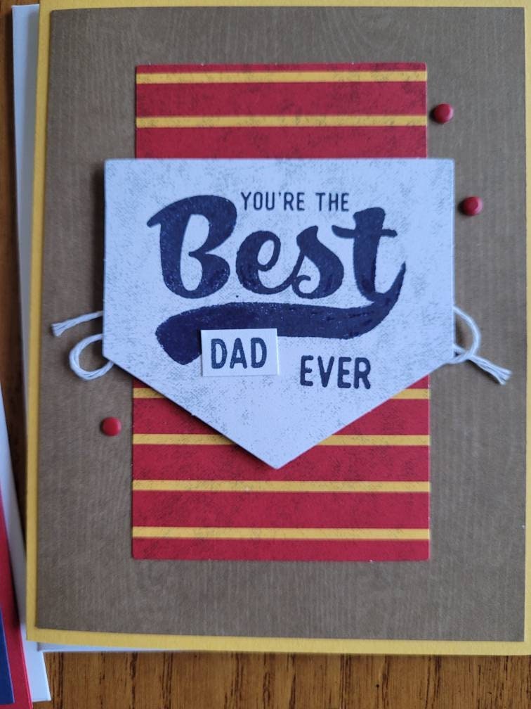 Baseball Themed Card Set of 3 Cards 2 - Etsy