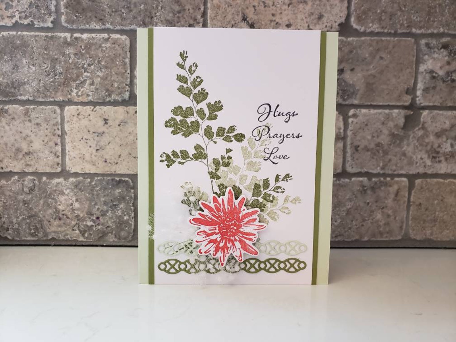 Encouragement Card Stampin up Positive Thoughts Stampin up - Etsy