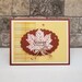 Maple Leaf Thanksgiving Card - Etsy