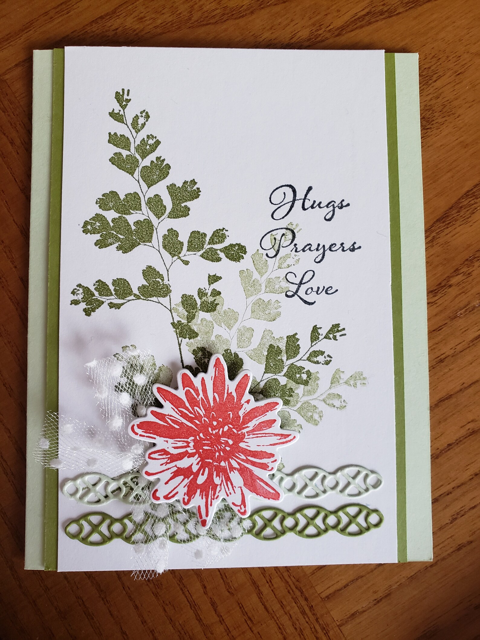 Encouragement Card Stampin up Positive Thoughts Stampin up - Etsy
