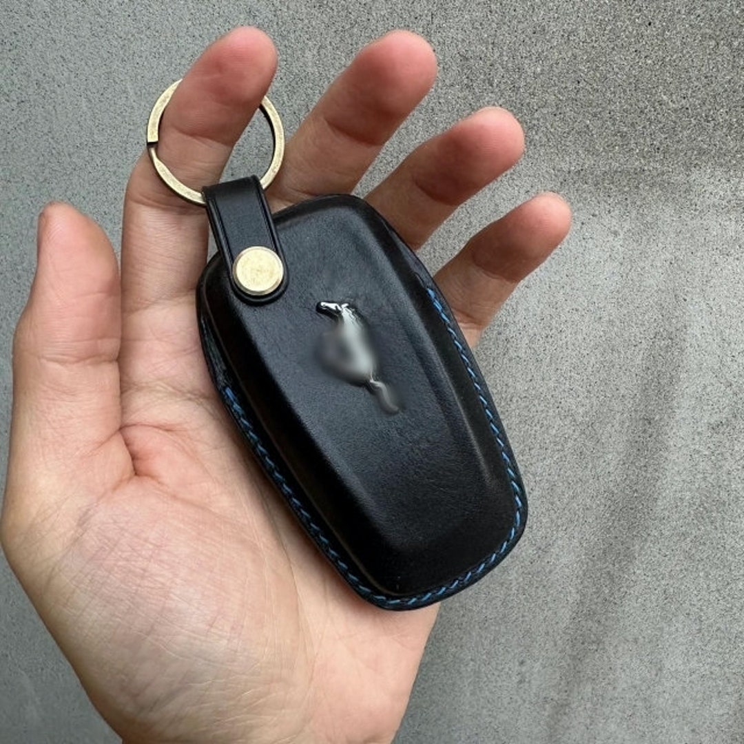 Ford Key Cover for Mustang Mach-e, Remote Holder, Leather Key Case, Key ...