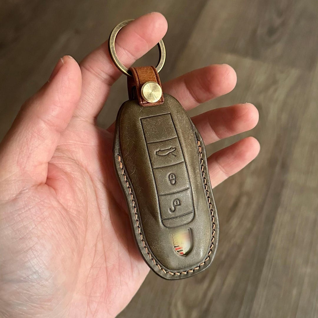 Porsche Key Fob Cover Taycan Macan Cayenne Panamera Boxster Cayman 911 ...