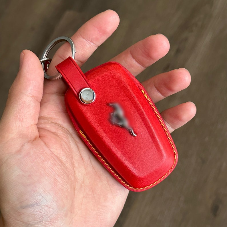 Ford Key Cover for Mustang Mach-e, Remote Holder, Leather Key Case, Key ...