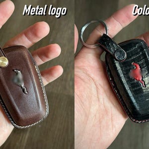 Ford Key Cover for Mustang Mach-e, Remote Holder, Leather Key Case, Key ...