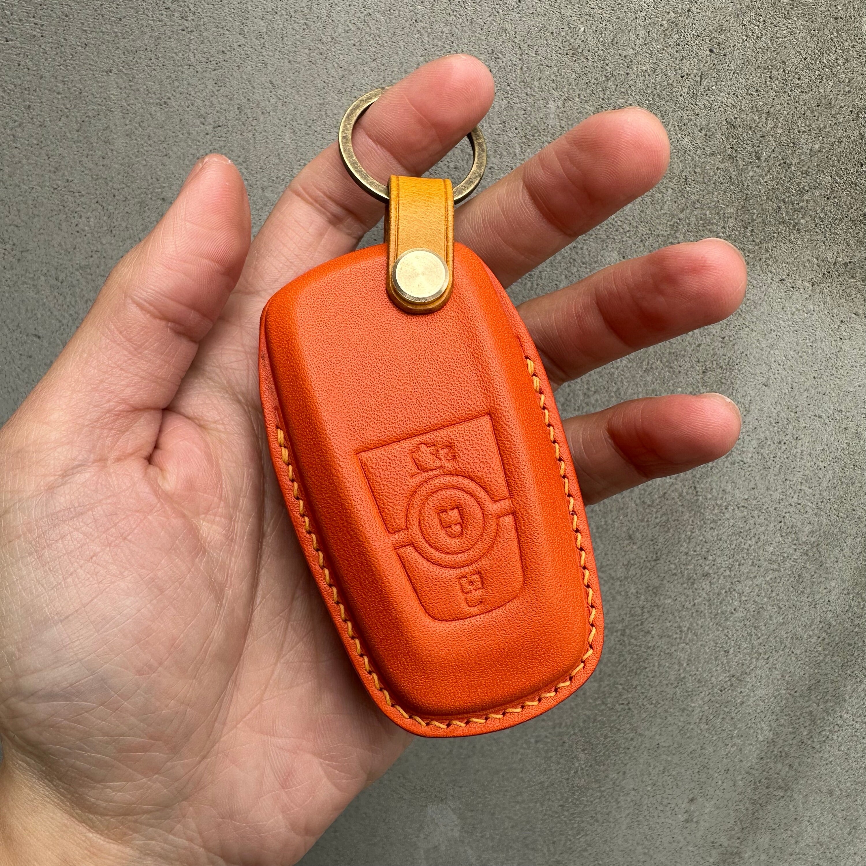 Ford Key Cover for Mustang Mach-e, Remote Holder, Leather Key Case, Key ...