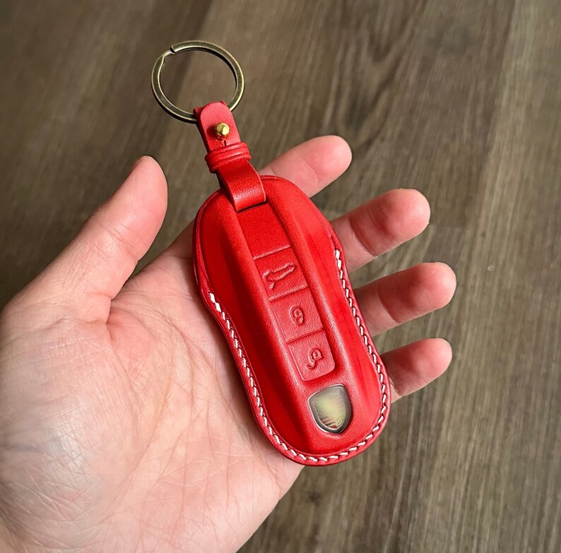 Porsche Key Fob Cover Taycan Macan Cayenne Panamera Boxster Cayman 911 ...