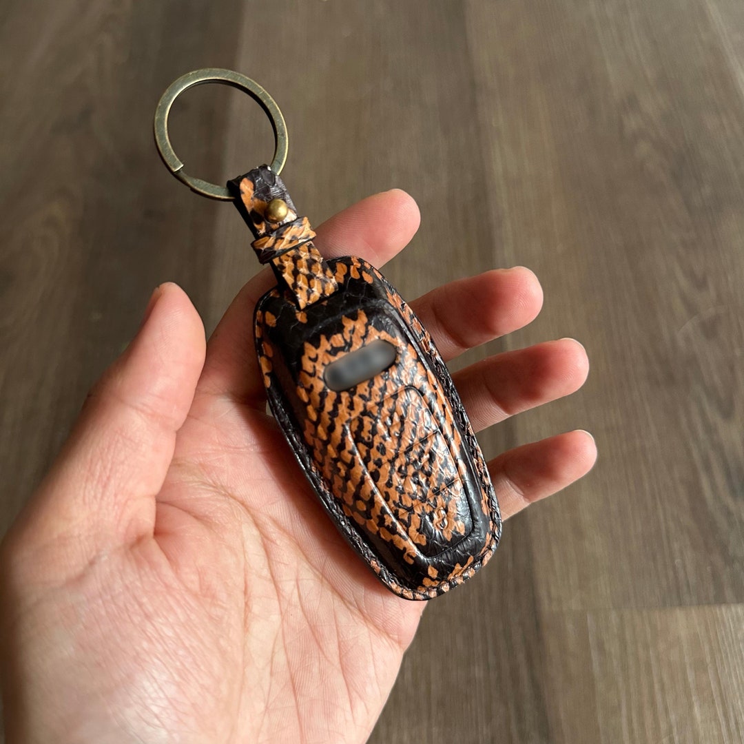 Audi Leather Key Case, A1 A3 A4 A5 A6 A7 A8 Q2 Q3 Q5 Q7 Q8 E-tron TT R8 ...